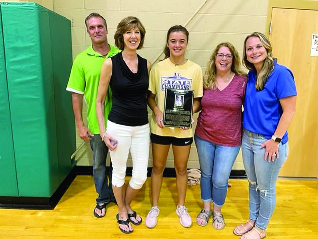 BG’s Homan receives Williams honor | News, Sports, Jobs - Altoona Mirror